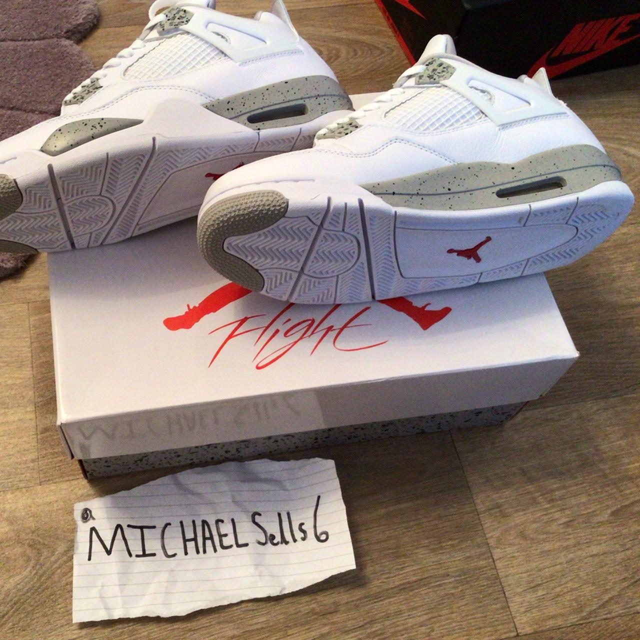 Jordan 4 Oreo’s Never worn SIZE 8.5 #Jordan4... - Depop