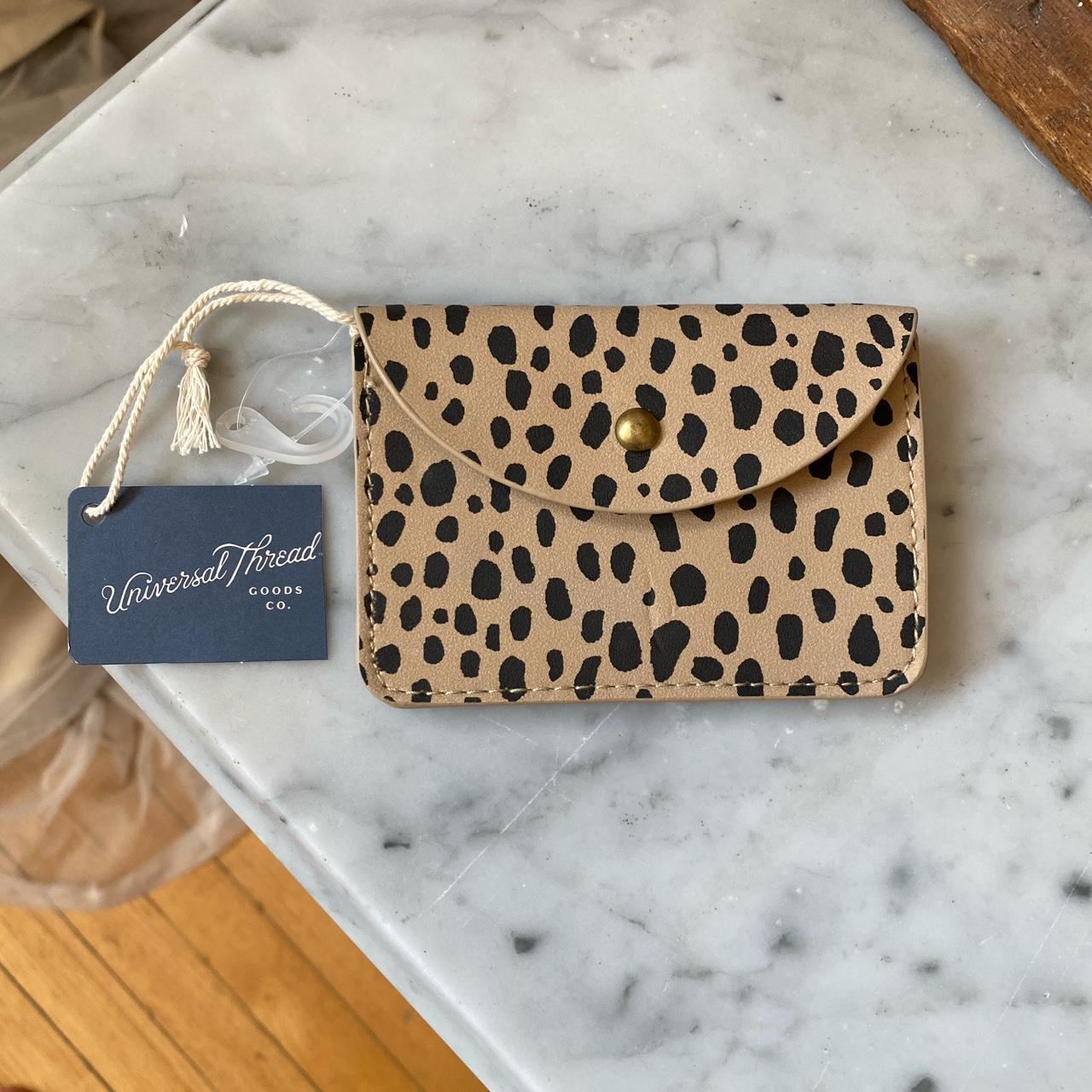 Cute cheetah print wallet! Brand universal thread.... - Depop