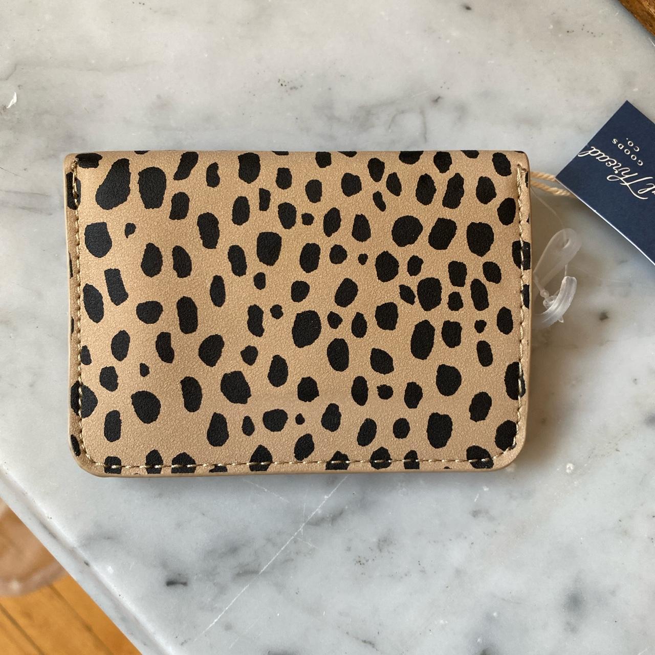 Cute cheetah print wallet! Brand universal thread.... - Depop