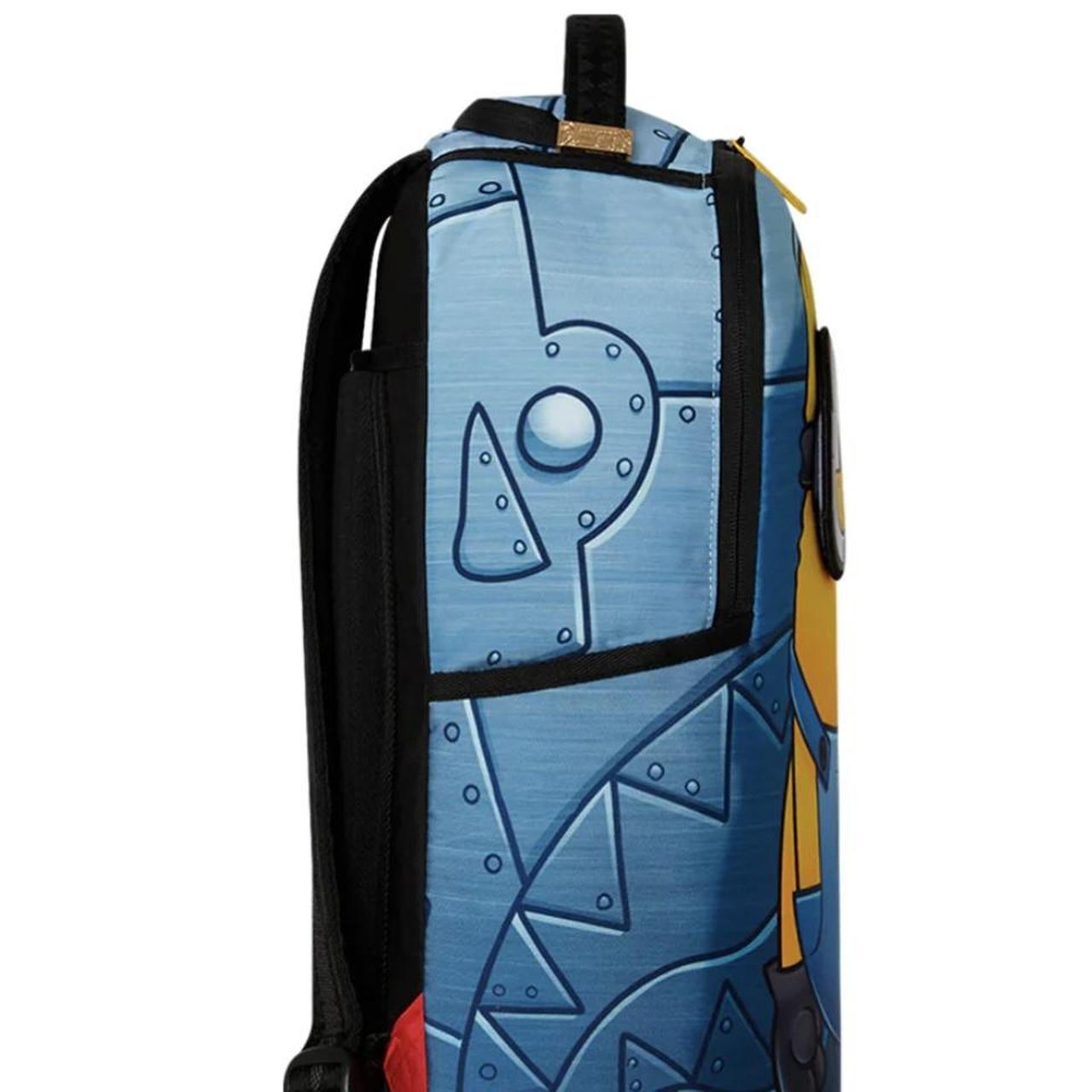 Sprayground minions removable eye swap backpack... - Depop