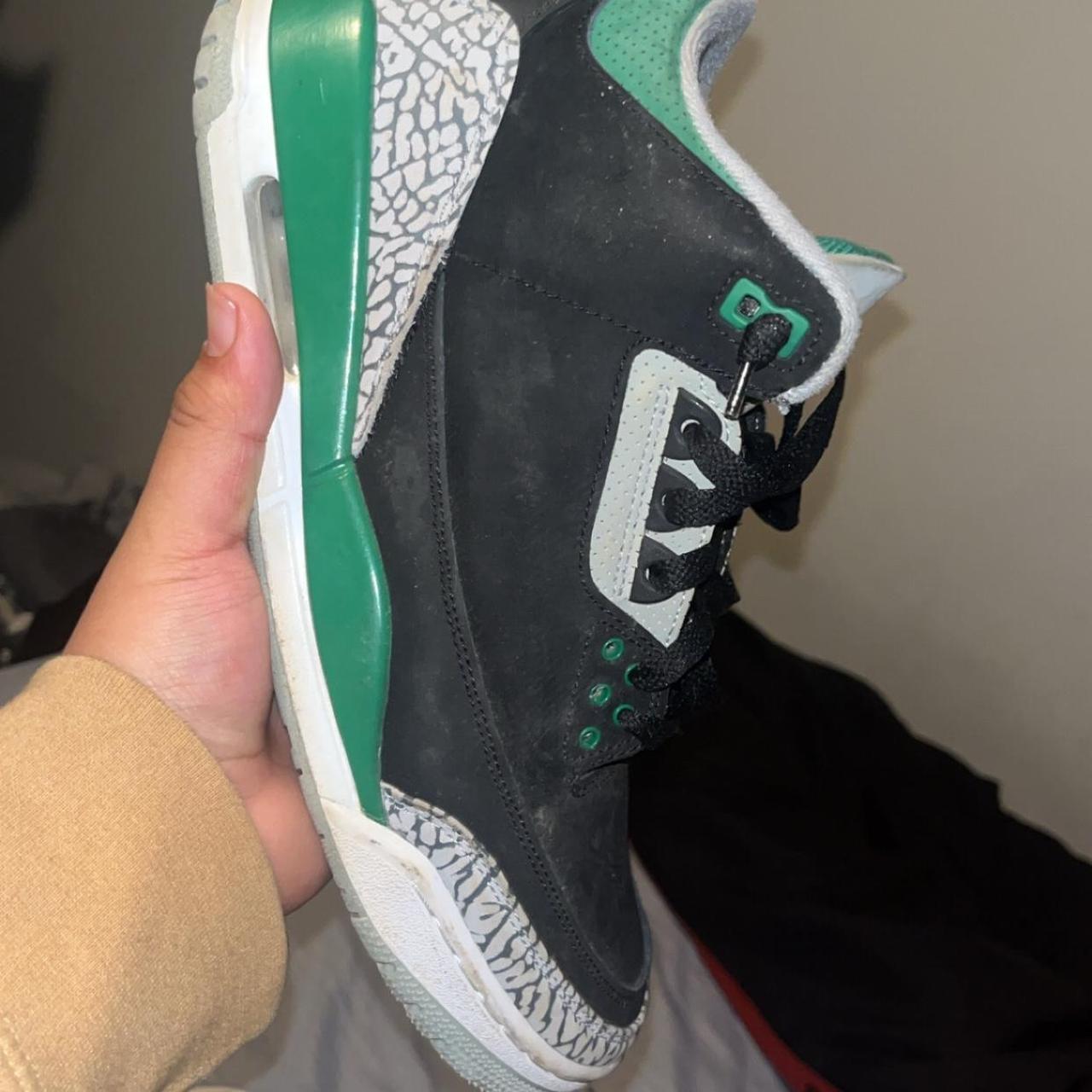 Jordan “pine green 3s” Good condition size 9.5 only... | Depop