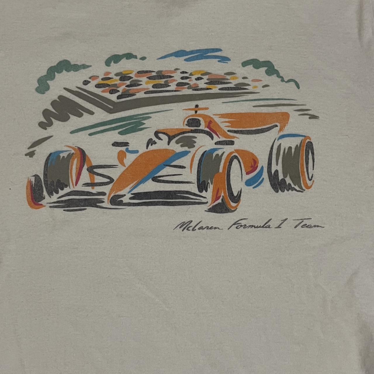 McLaren Hollister Baby Tee Worn Once #babytee... | Depop