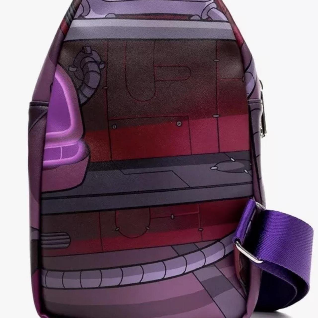 Nickelodeon Buckle Down Crossbody Sling Bag Invader... | Depop