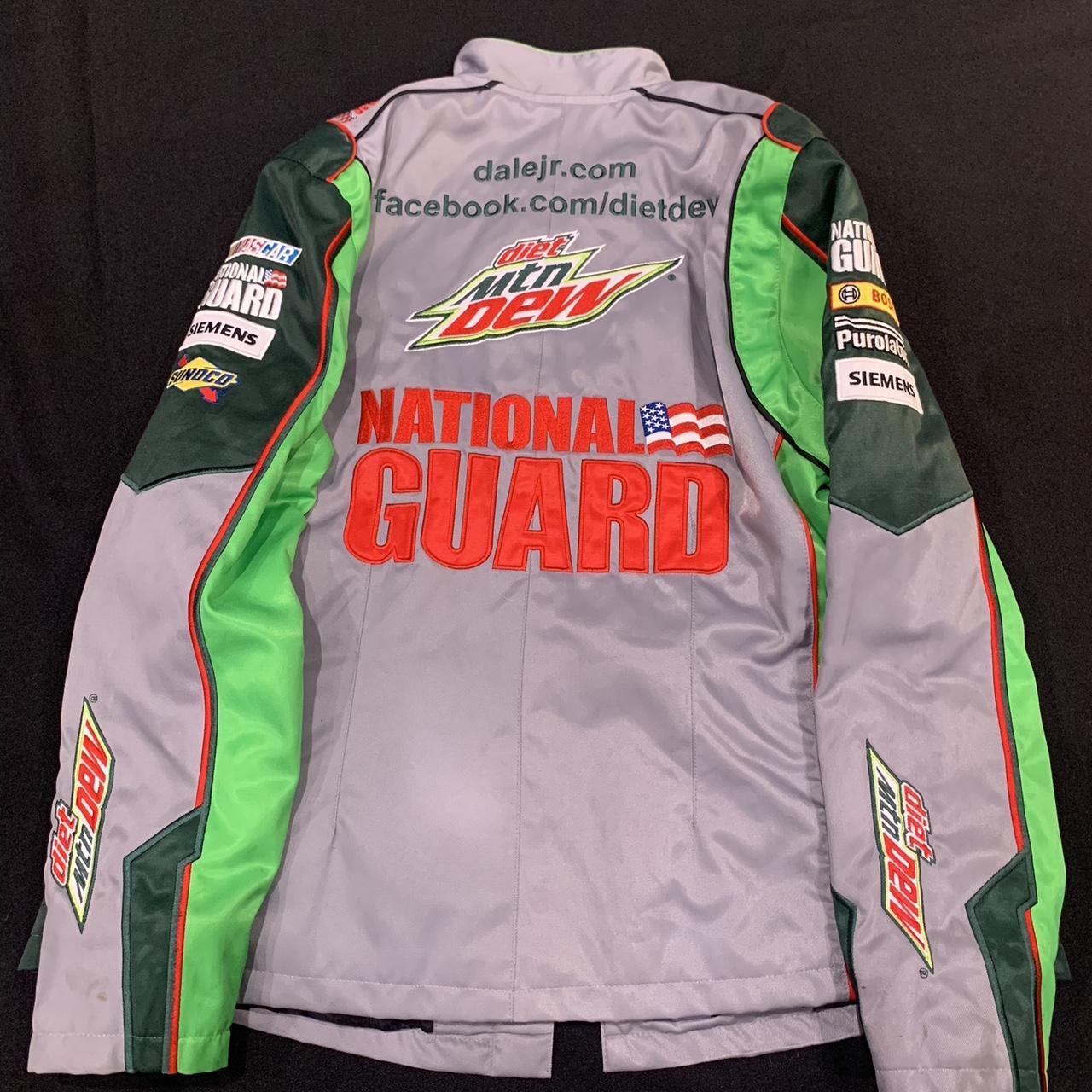 Dale Earnhardt Jr Diet Mountain Dew Race Jacket Men... - Depop