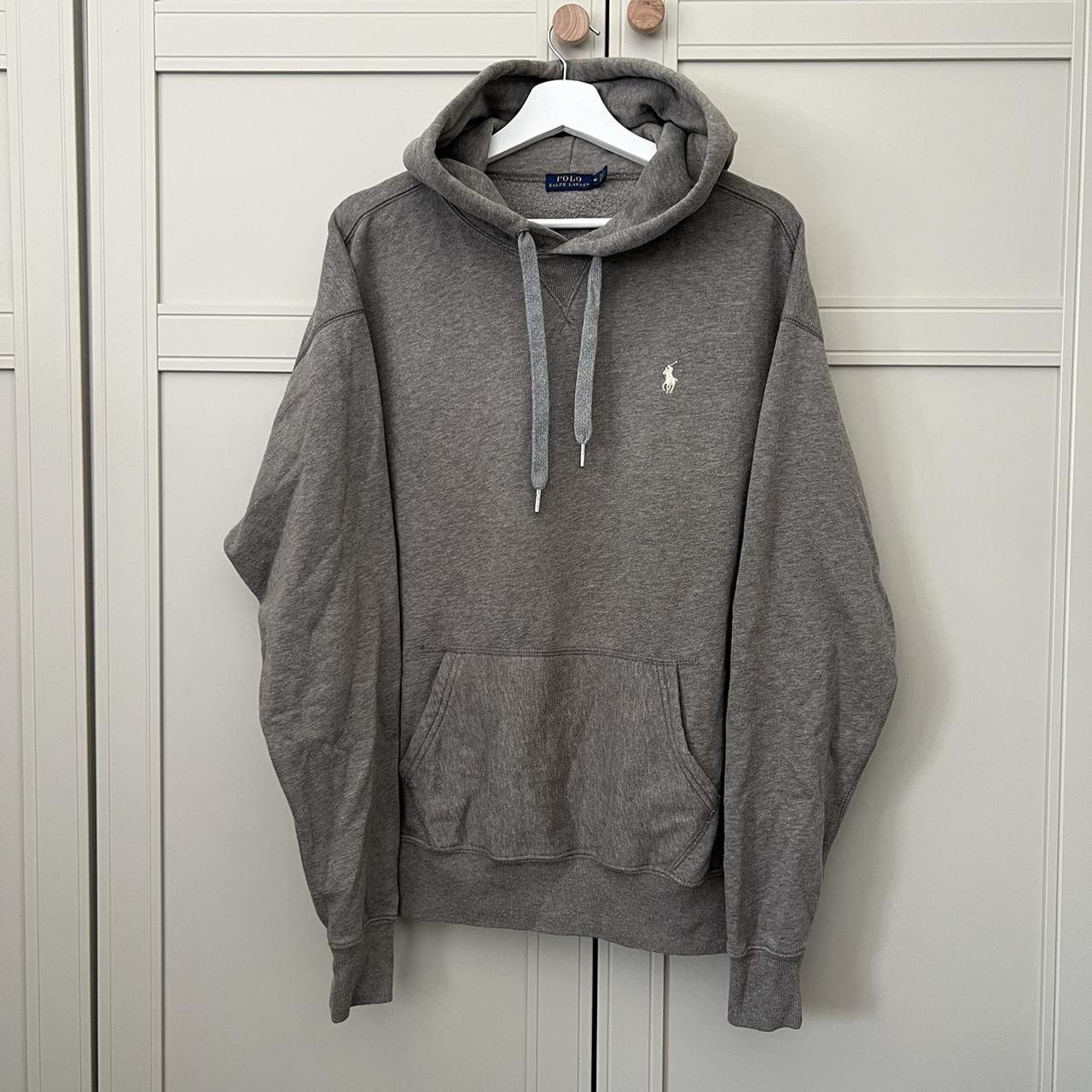 Essential Polo Ralph Lauren grey hoodie. Can’t go... - Depop