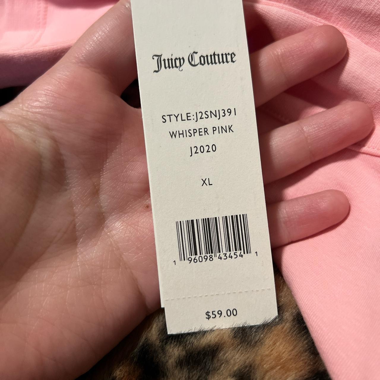 Super cute bedazzled juicy couture baby pink tank... - Depop