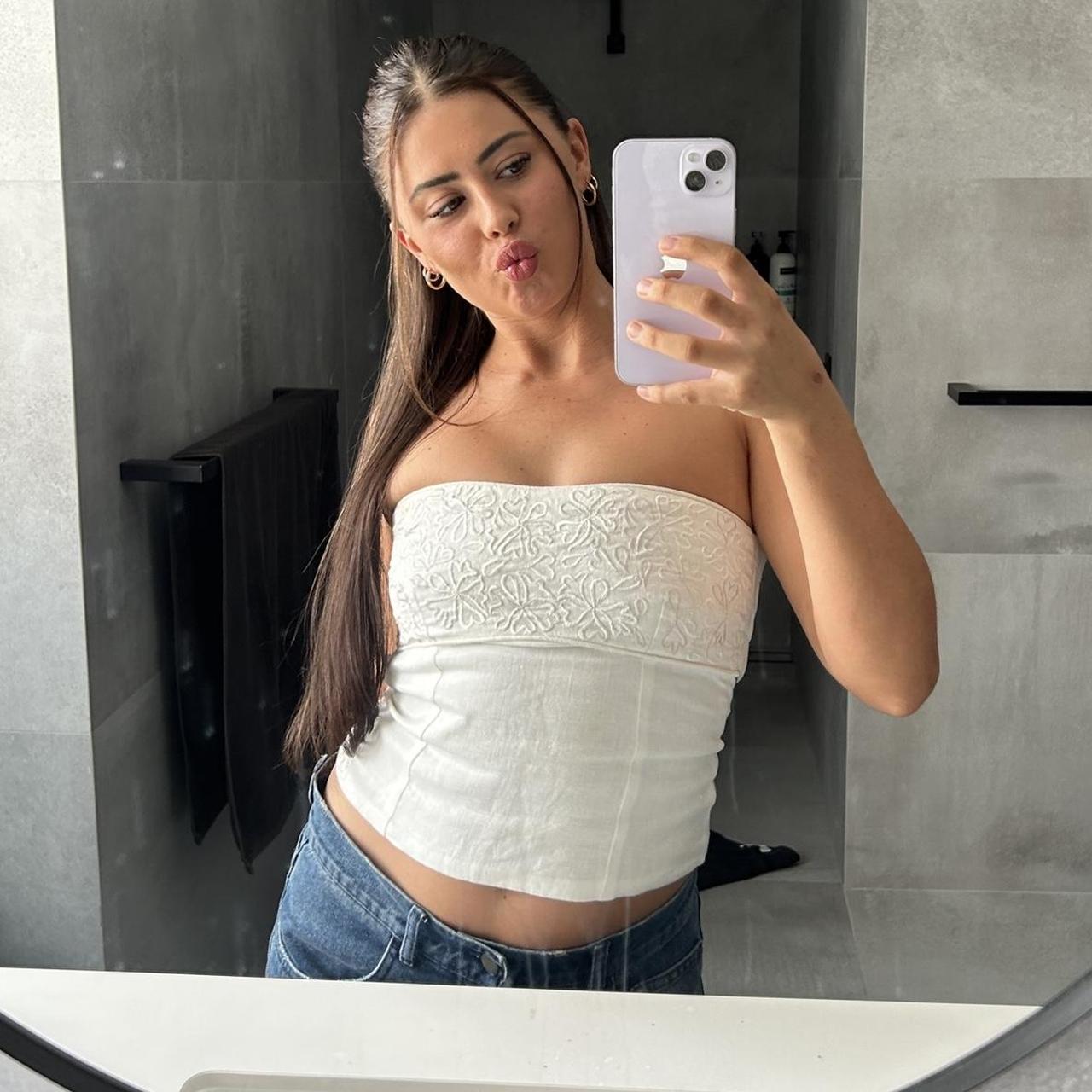 Eisha Collective Sofia Bustier,, perfect condition... | Depop