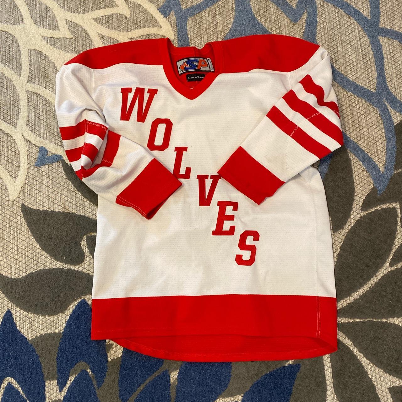 Raised By Wolves hockey jersey size M. Fits huge - Depop