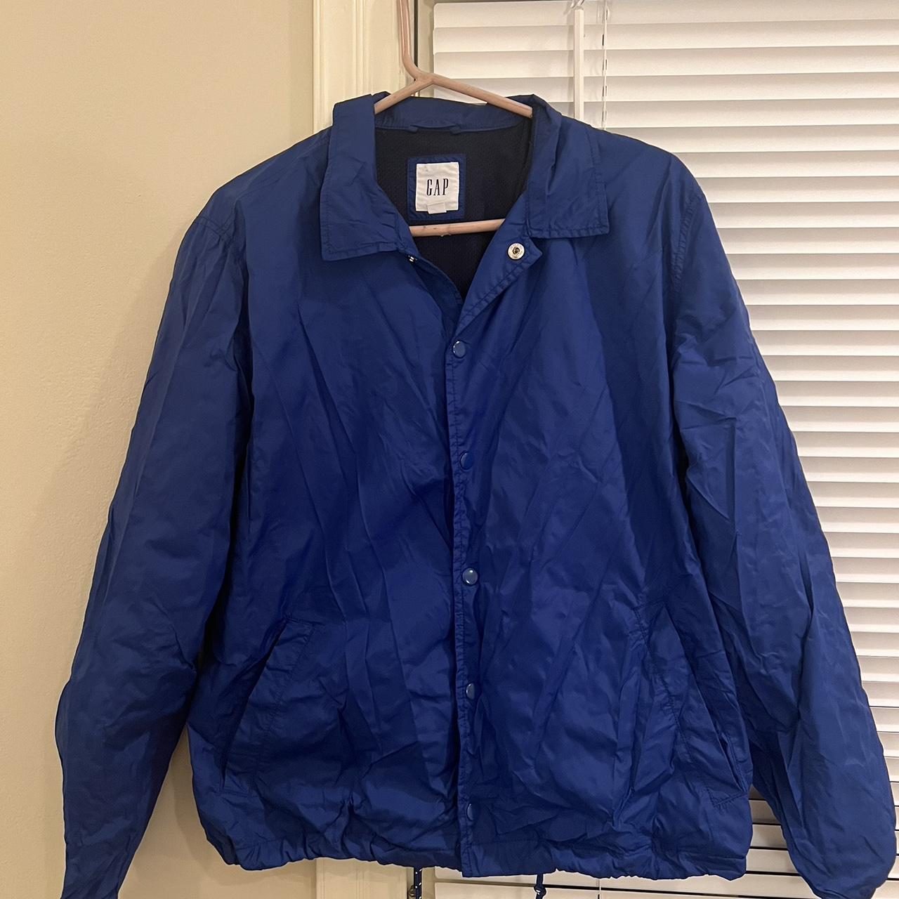 Gap blue waterproof jacket/windbreaker! Men’s... - Depop