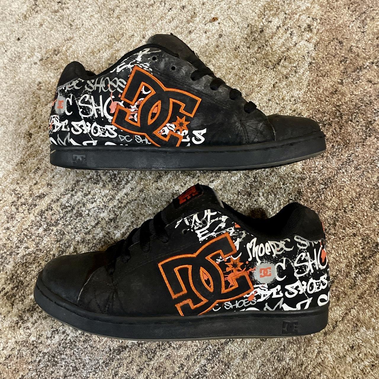 ★dc vintage chunky y2k mallgoth skate shoes •insane... - Depop