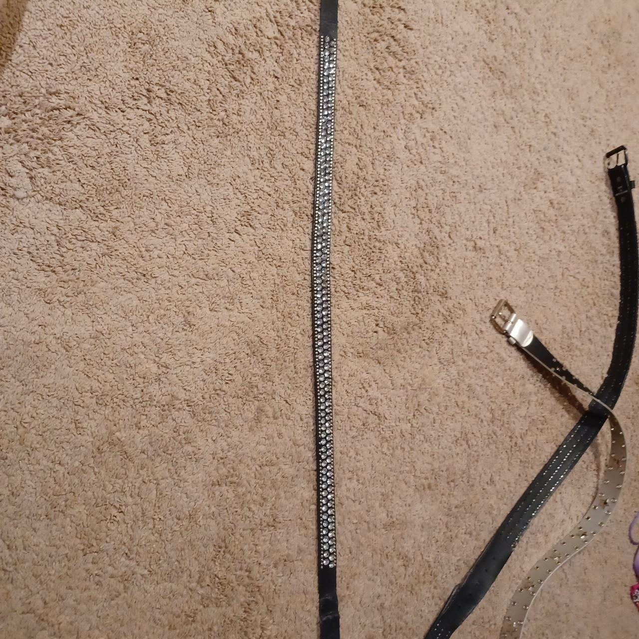 scene emo kid scemo y2k 2000s mcbling silver... - Depop