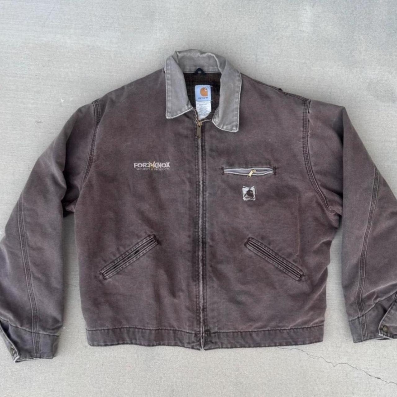 Carhartt Detroit Workwear Jacket Size XL Dimensions... | Depop