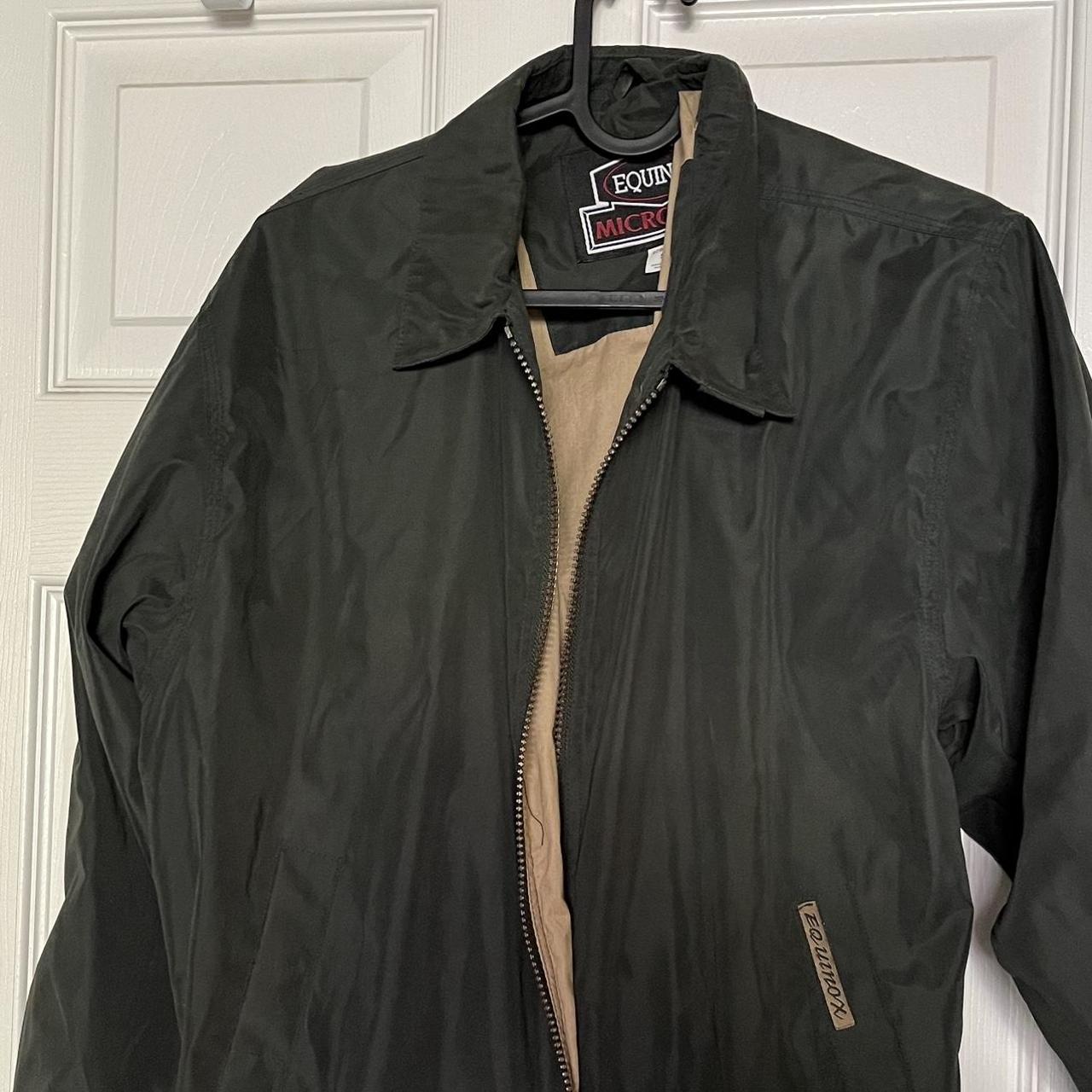 Dark green work jacket. Fits very small. Has a... - Depop