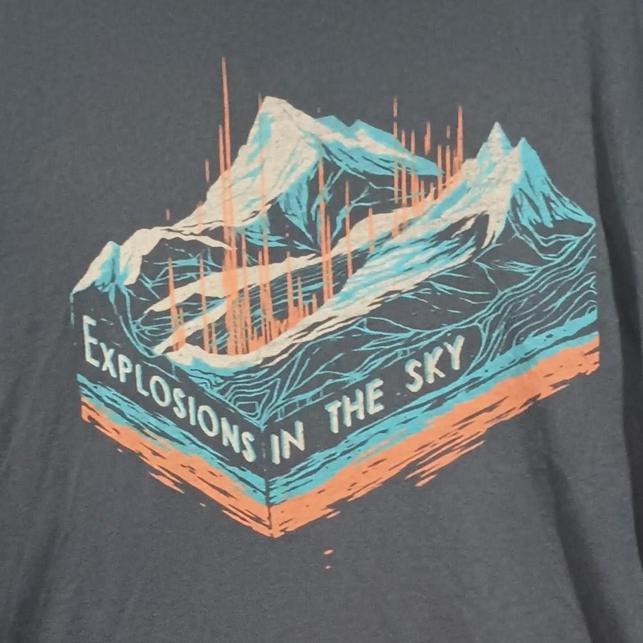 Vtg Explosions in the Sky 2XL Band Concert... - Depop