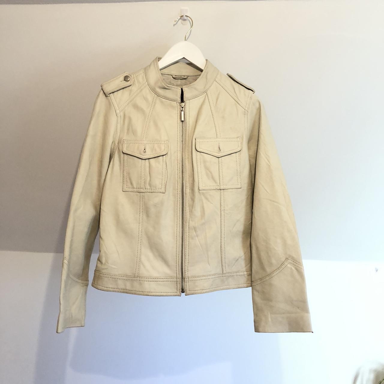 Women's Cream Jacket | Depop