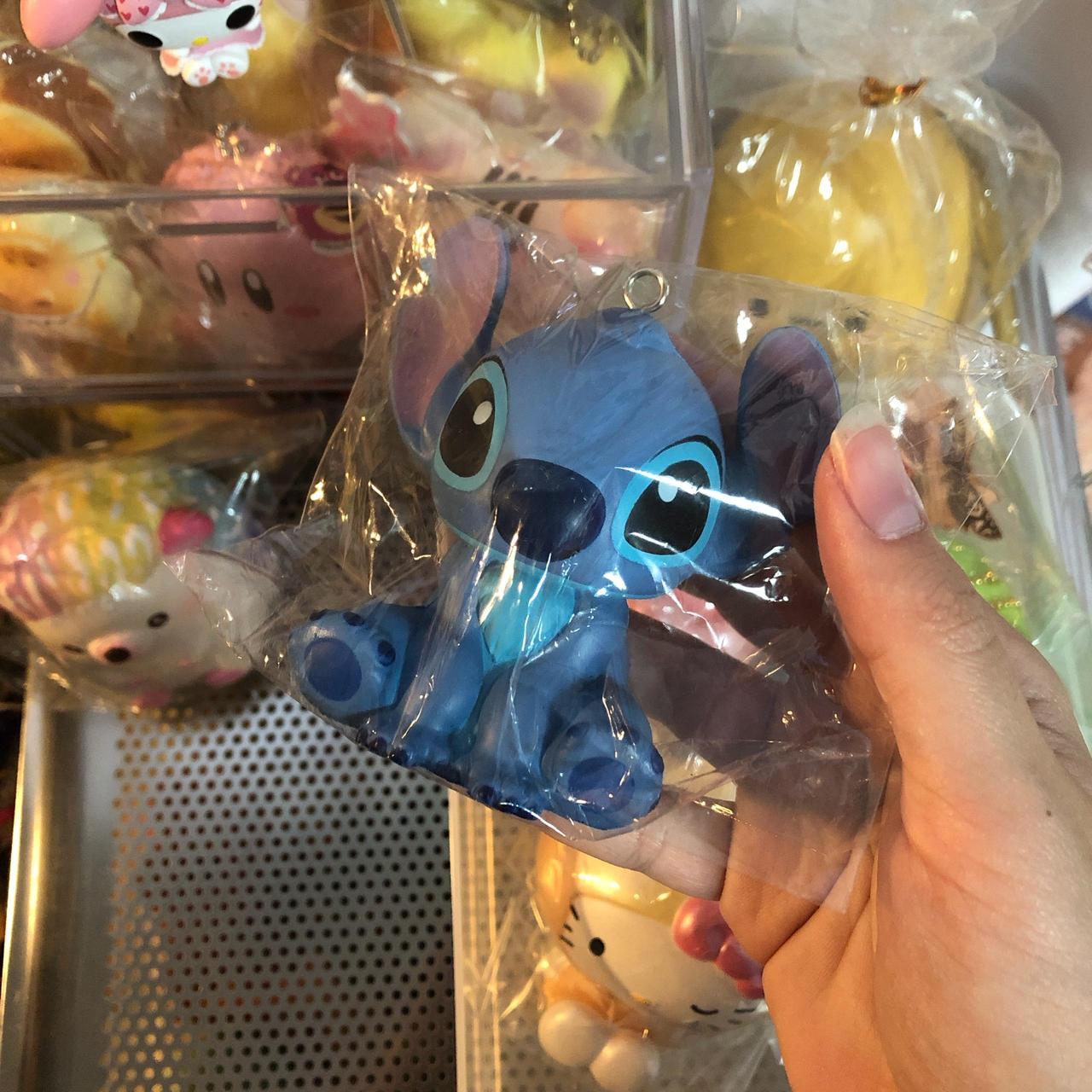 Rare stitch squishy Has lots of age cracks No tag... | Depop