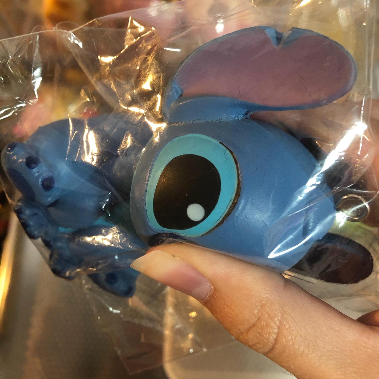 Rare stitch squishy Has lots of age cracks No tag... | Depop