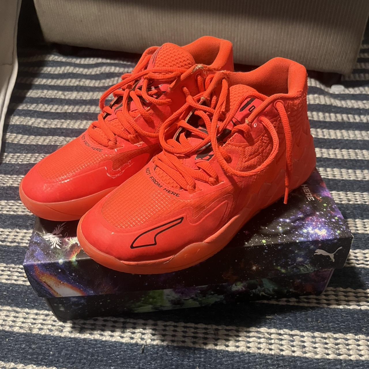 puma lamelo ball hoop shoes, worn a few times, great... | Depop