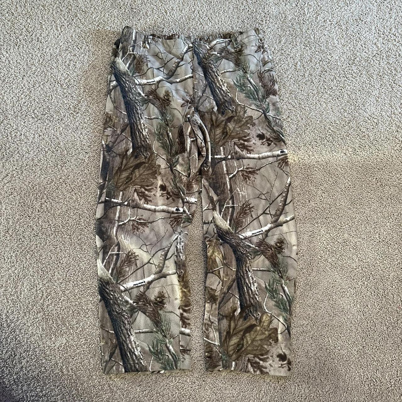 Vintage baggy real tree pants Condition: very good... - Depop