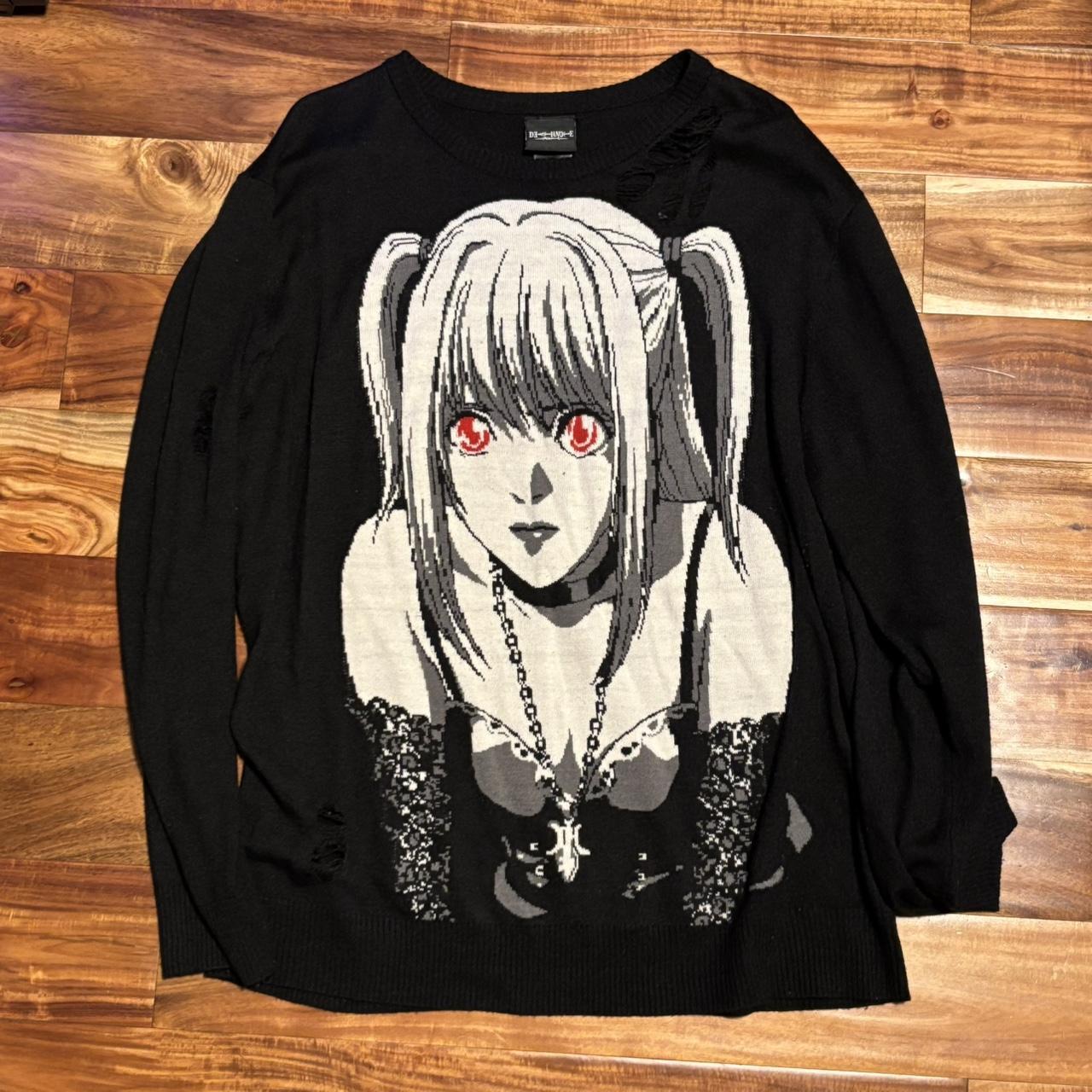 Death Note Misa Amane black long sleeve shirt ⁺‧₊˚... | Depop