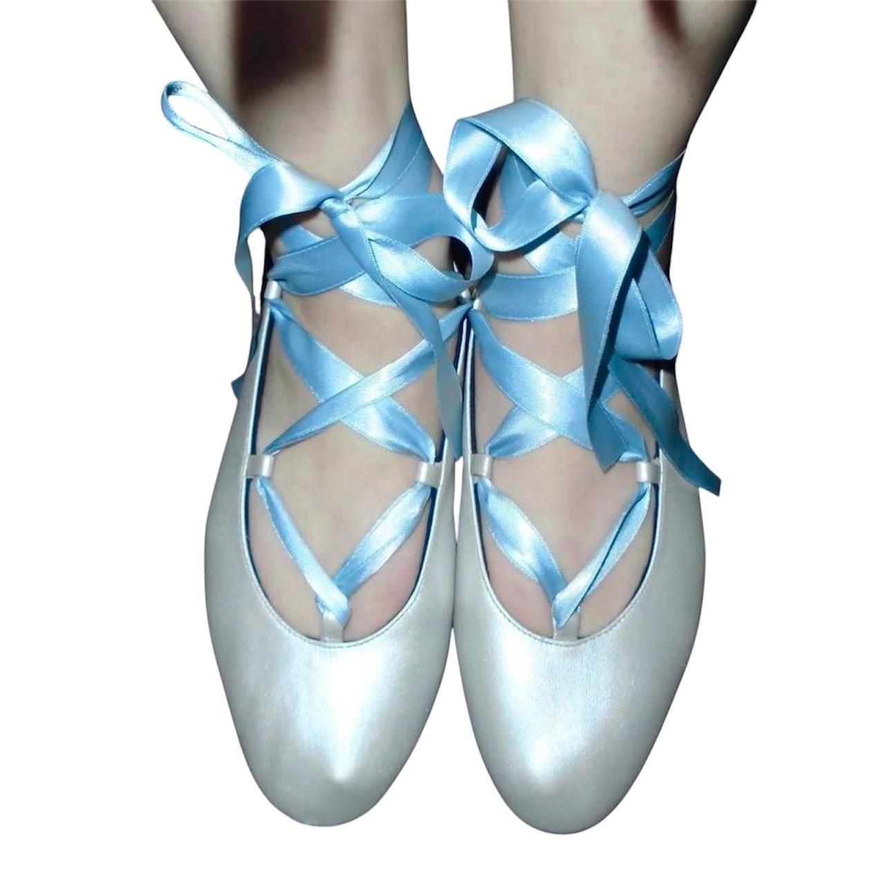 UNISA RIBBON BALLET FLATS 🌟PLEASE MESSAGE BEFORE... | Depop