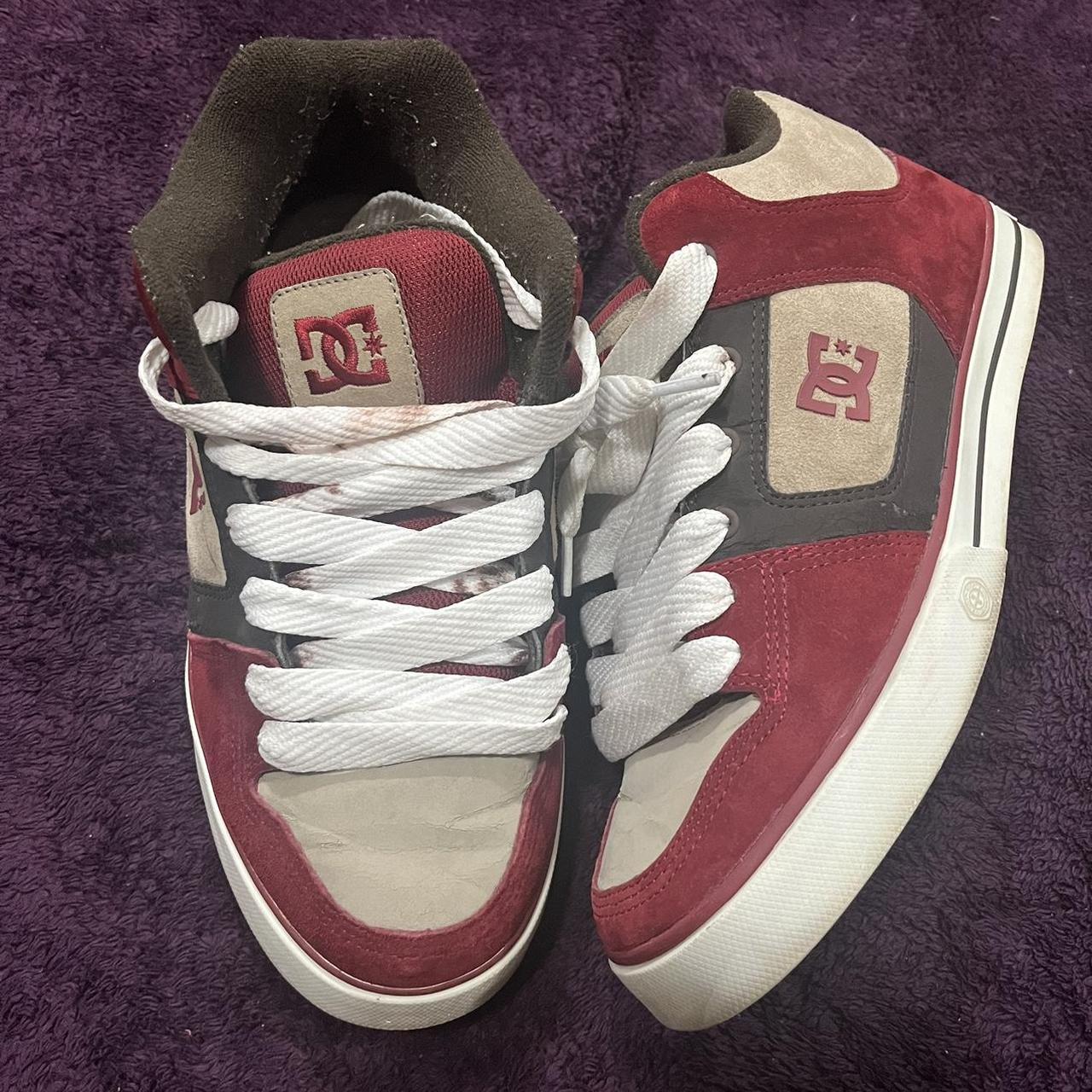 y2k skate chunky dc shoes, size 10.5 personals, and... - Depop