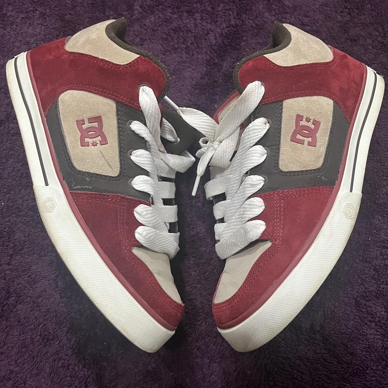 y2k skate chunky dc shoes, size 10.5 personals, and... - Depop