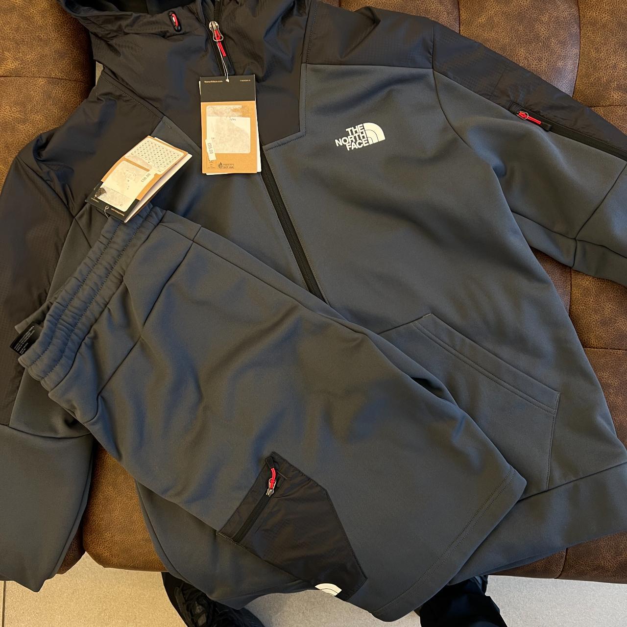 north face tracksuit size L brand new RRP £155 - Depop