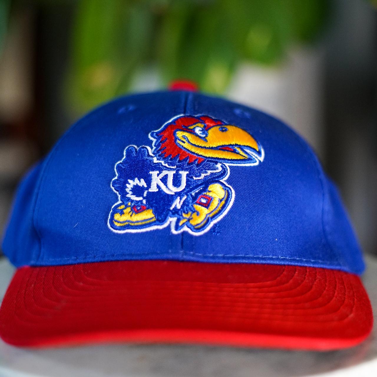 Men's Blue and Red Hat | Depop