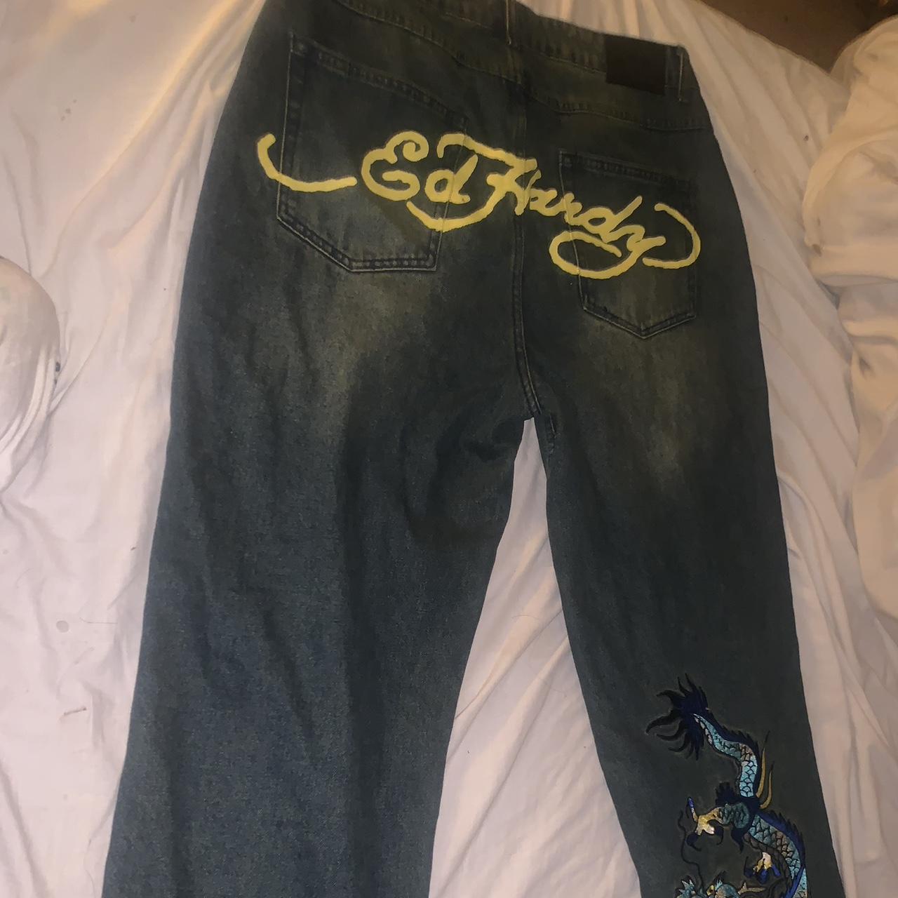 Genuine Ed hardy jeans brought not that long ago... - Depop