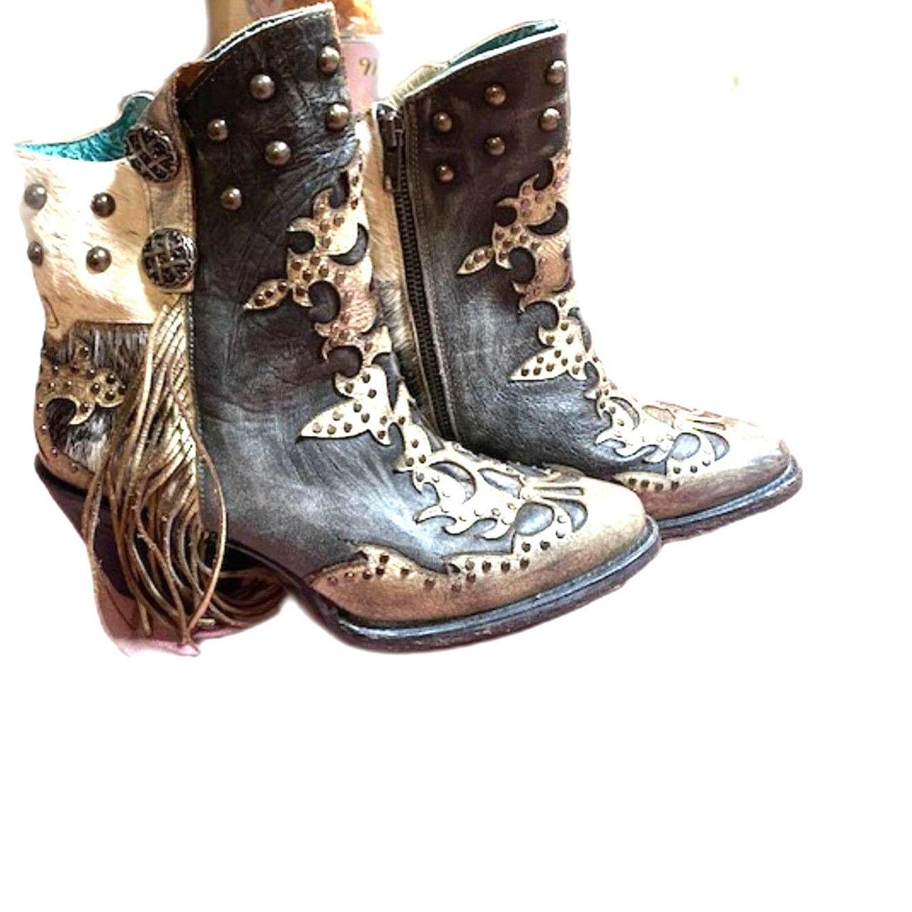 Corral Boots. Heal measures approximately 2 inches.... | Depop