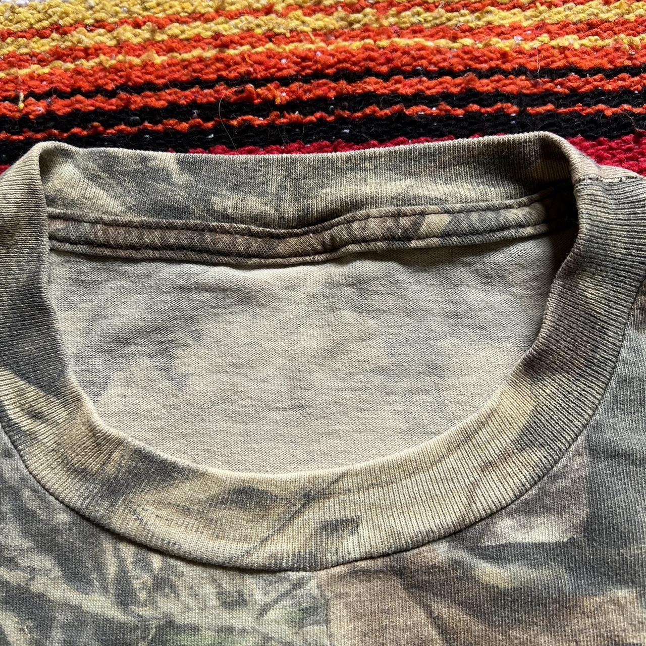 vintage camo pocket shirt. boy with - fits XL / 2XL... - Depop