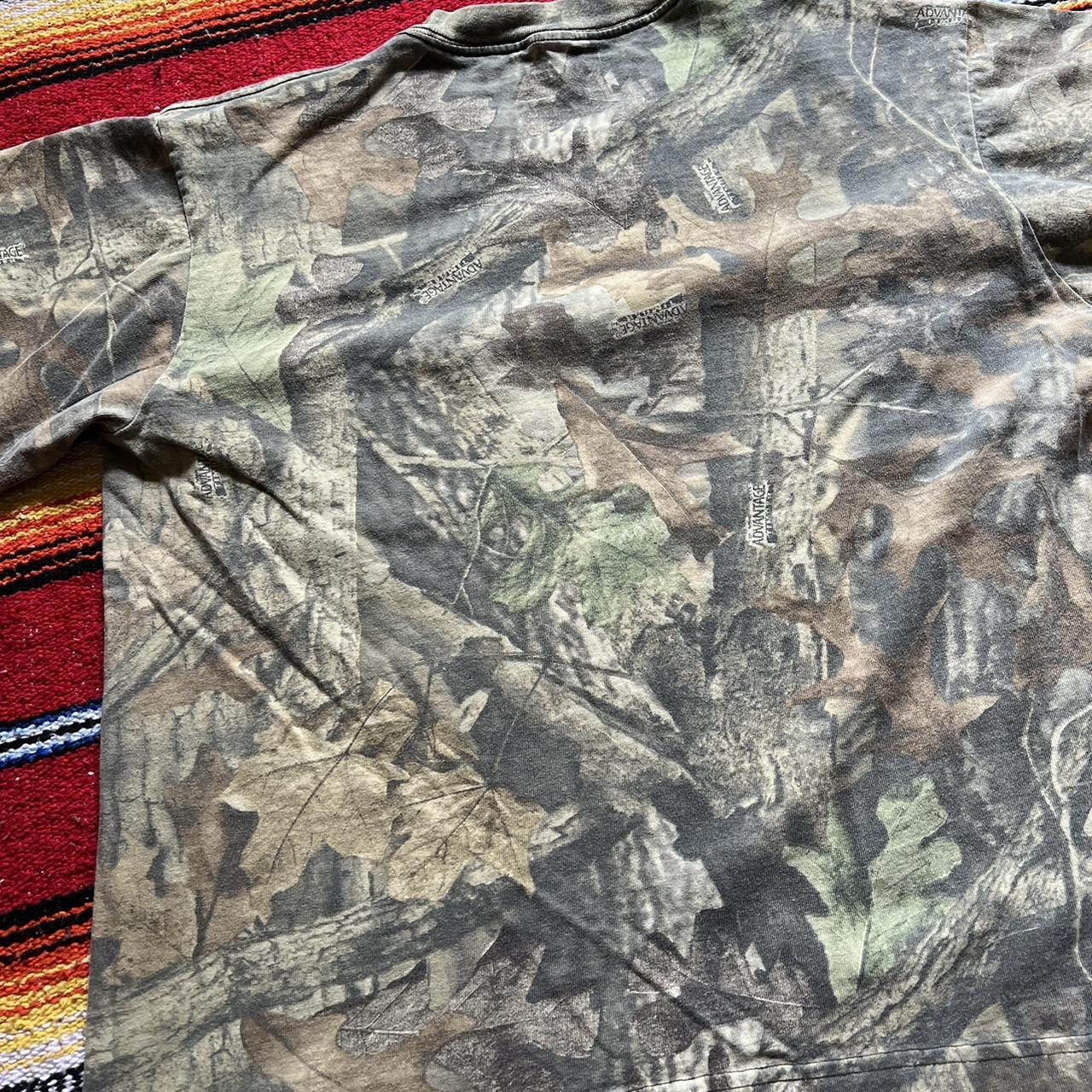 vintage camo pocket shirt. boy with - fits XL / 2XL... - Depop