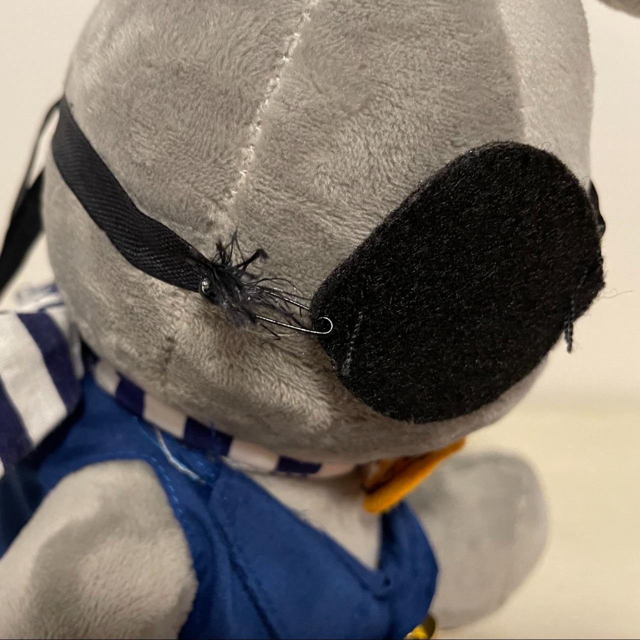 bunny plush eyepatch is... - Depop