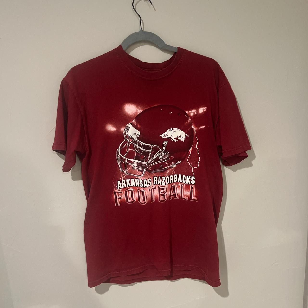 Vintage Arkansas Razorbacks shirt Lightly worn - Depop