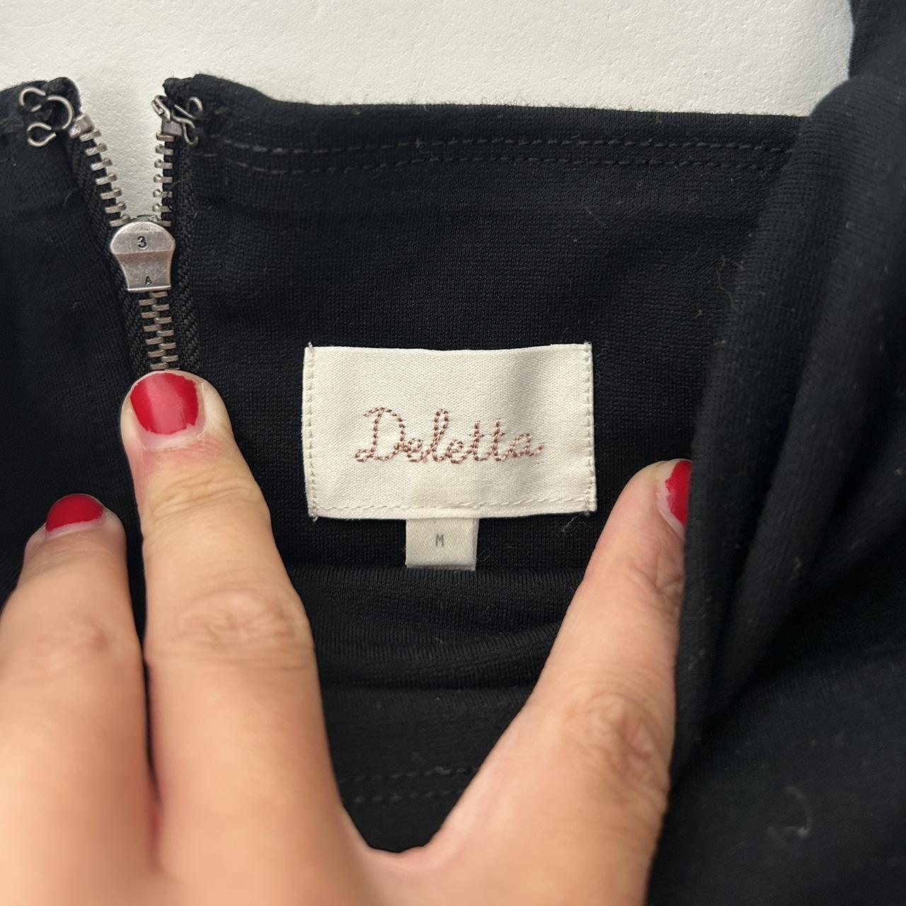 fancy black top with zipper down the back super... | Depop