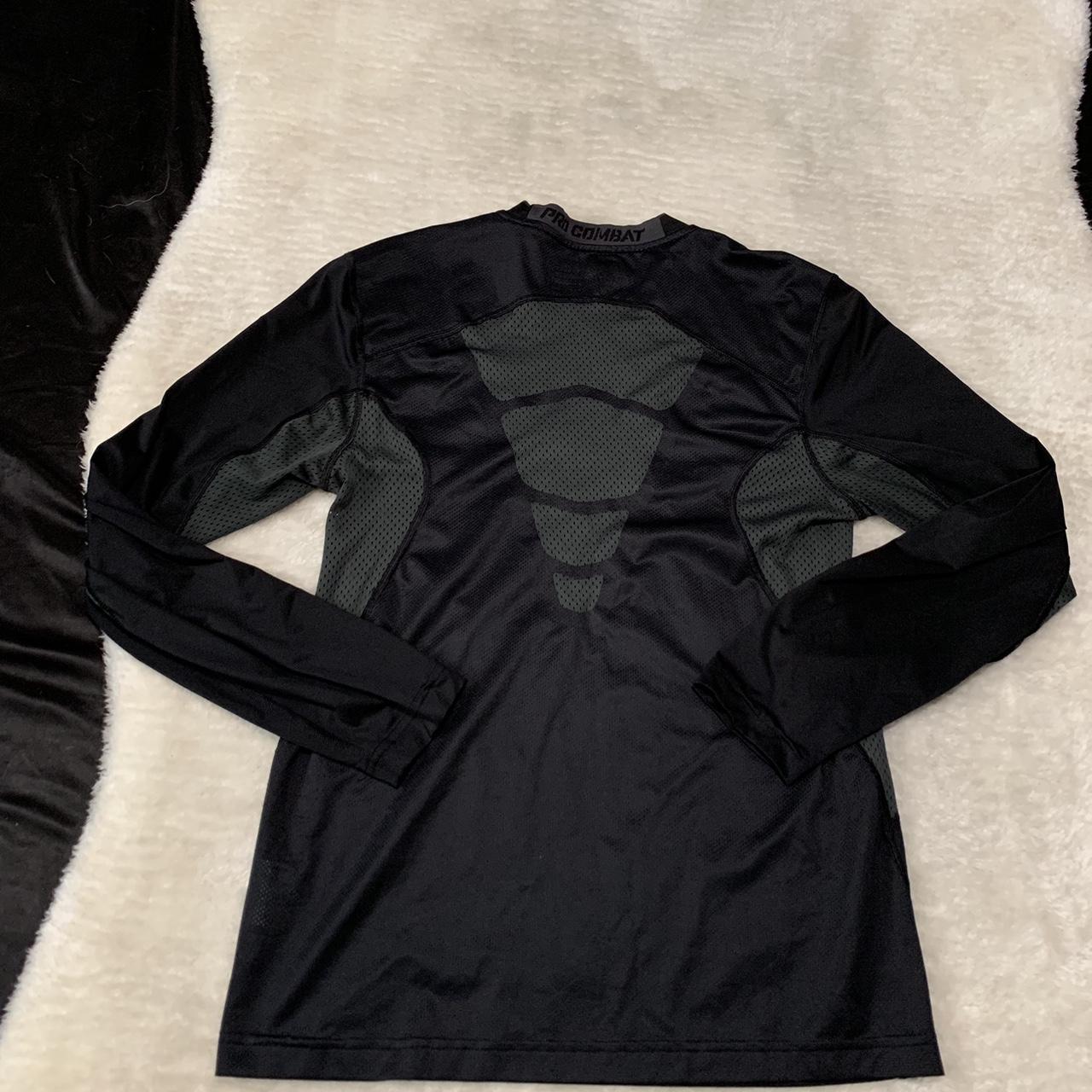 Nike Pro Combat Dri Fit Black Long Sleeve Mens Small... - Depop