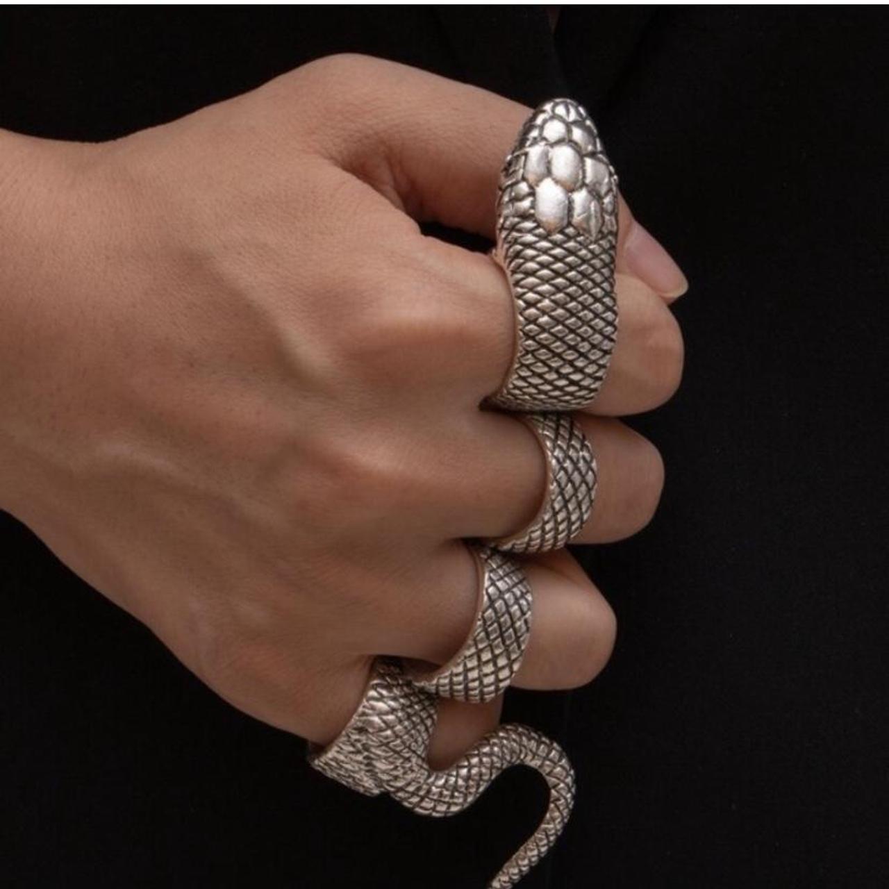 Brand new snake ring set. Set is for bigger fingers... - Depop
