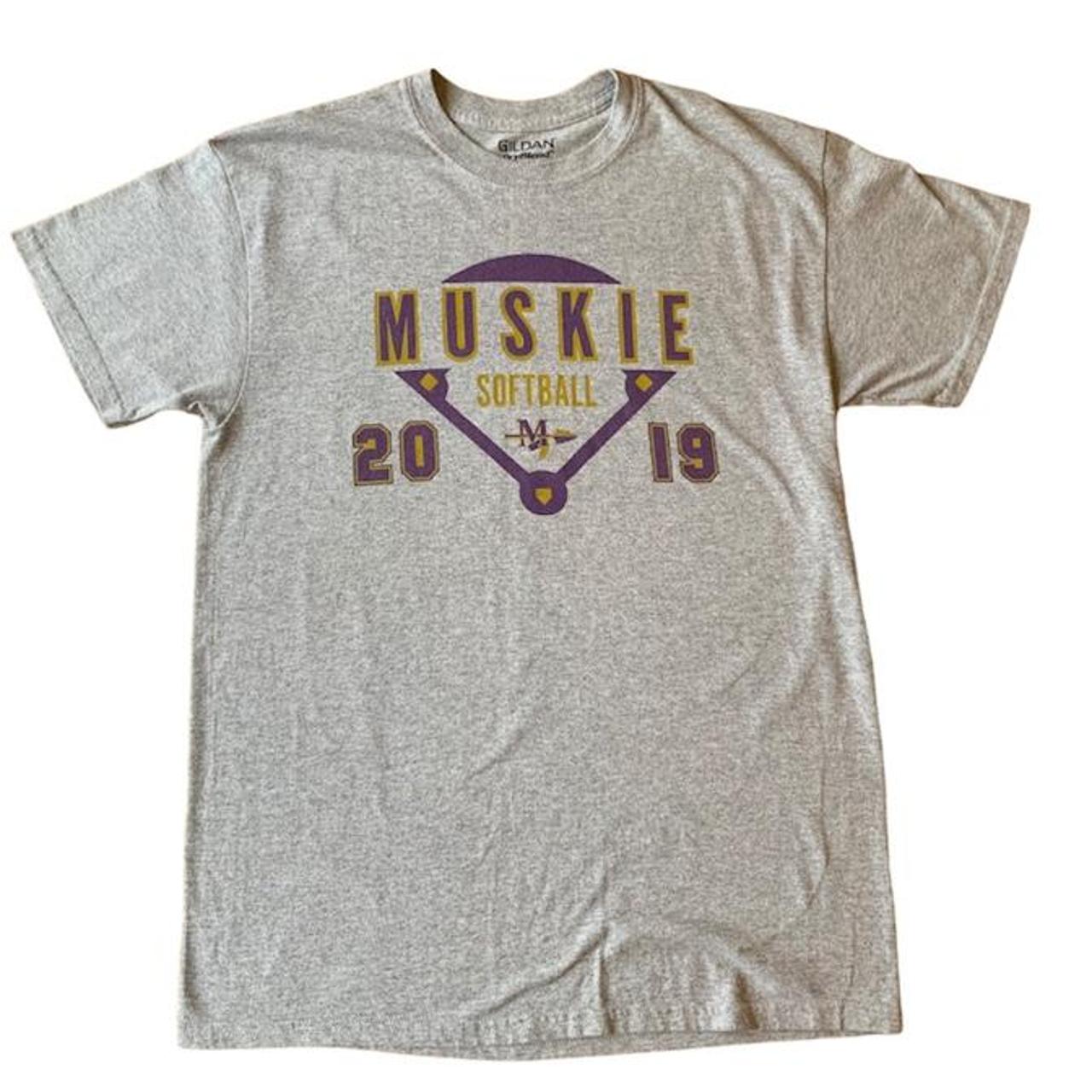 USA College T-shirts x Muskie’s Softball T-shirt ... - Depop