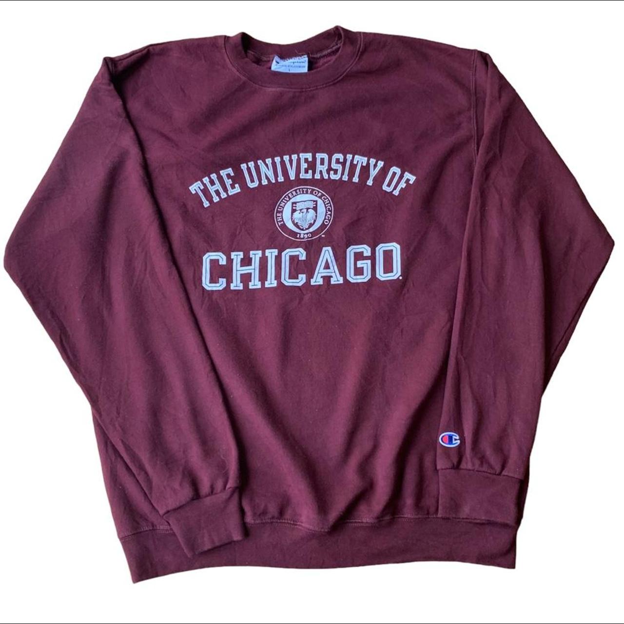 Chicago university x champion jumper Description -... - Depop