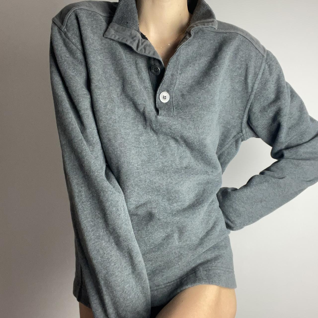 Men’s grey designer jumper. This Hugo Boss pullover... - Depop