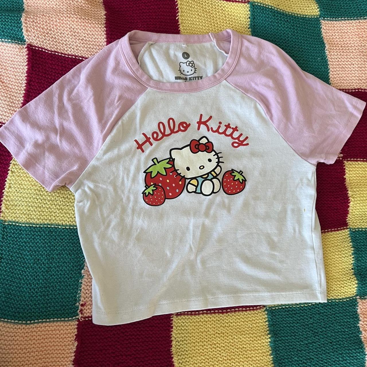 hello kitty crop top from jay jays! 𖦹 bought it... - Depop