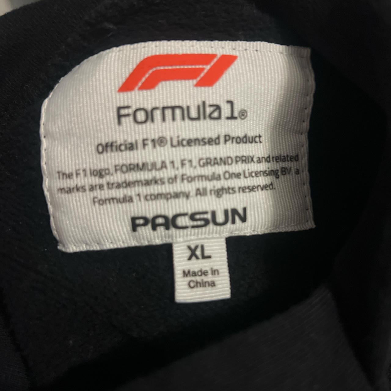 F1 Pacsun Hoodie XL Used Great Condition Fits L - Depop