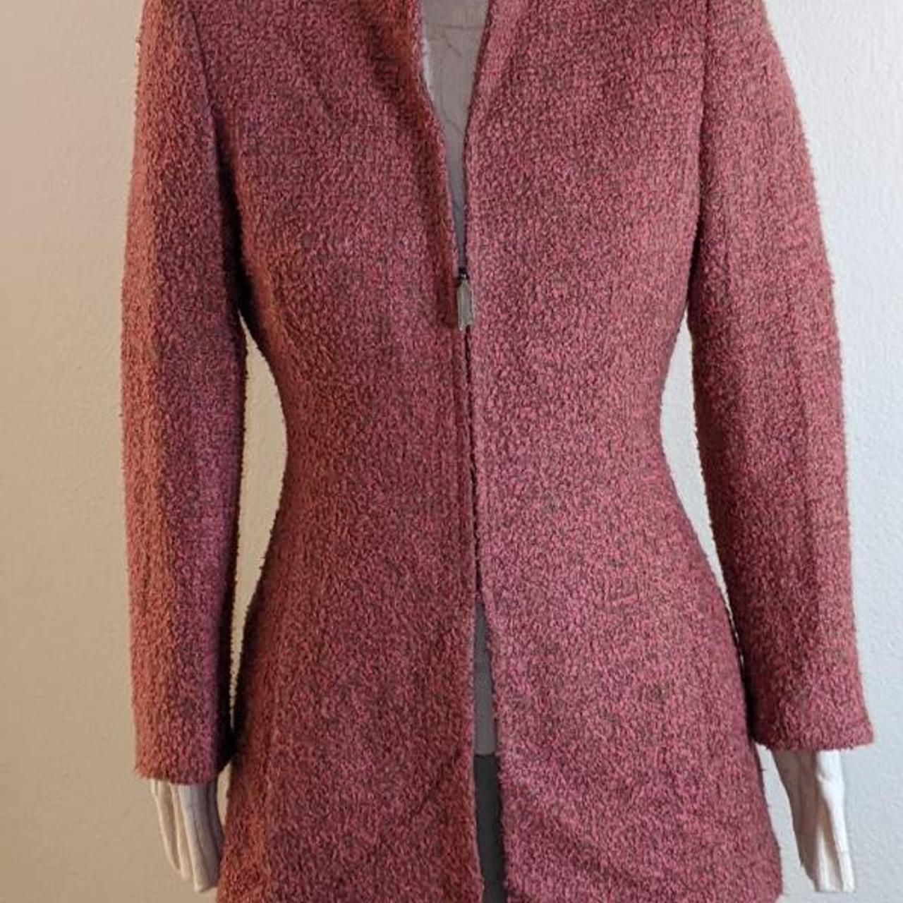 Akris Punto Boucle Tweed Jacket - size 6 - Depop