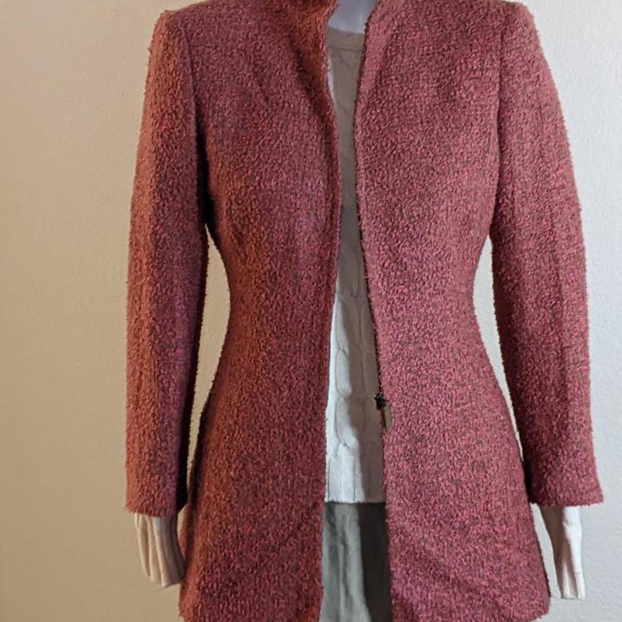 Akris Punto Boucle Tweed Jacket - size 6 - Depop