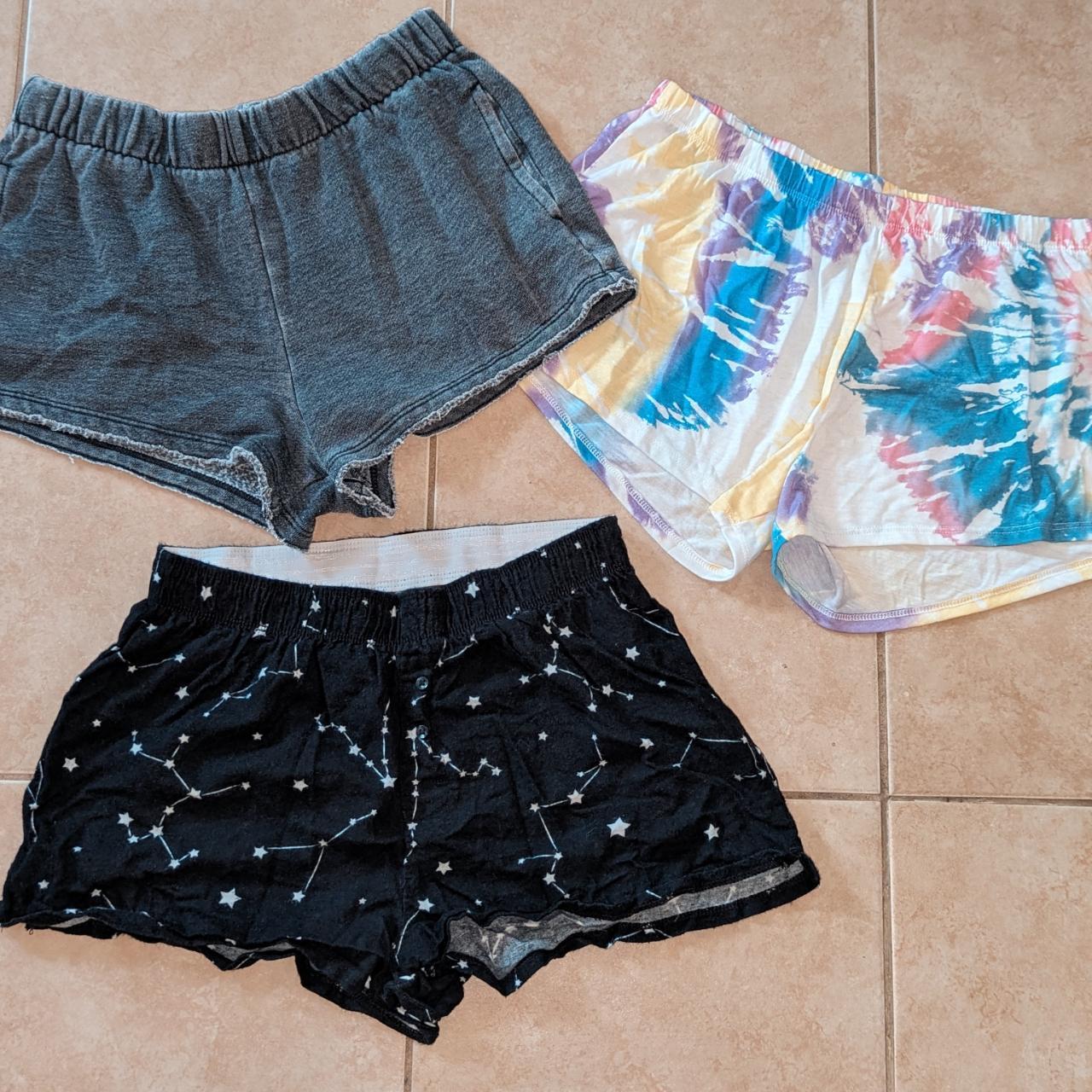 Bundle of 3 boxer sleep shorts - all size S, used... - Depop