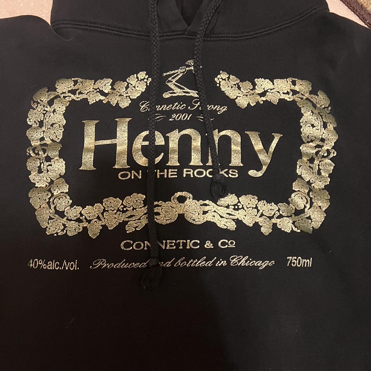henny on the rocks hoodie ☆vintage alt alternative... - Depop