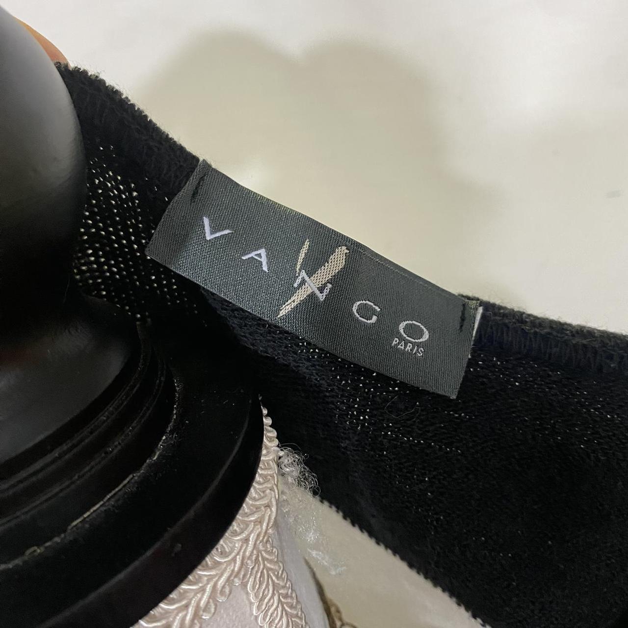 Vintage Vango Asymmetrical Triangle Sweater... - Depop