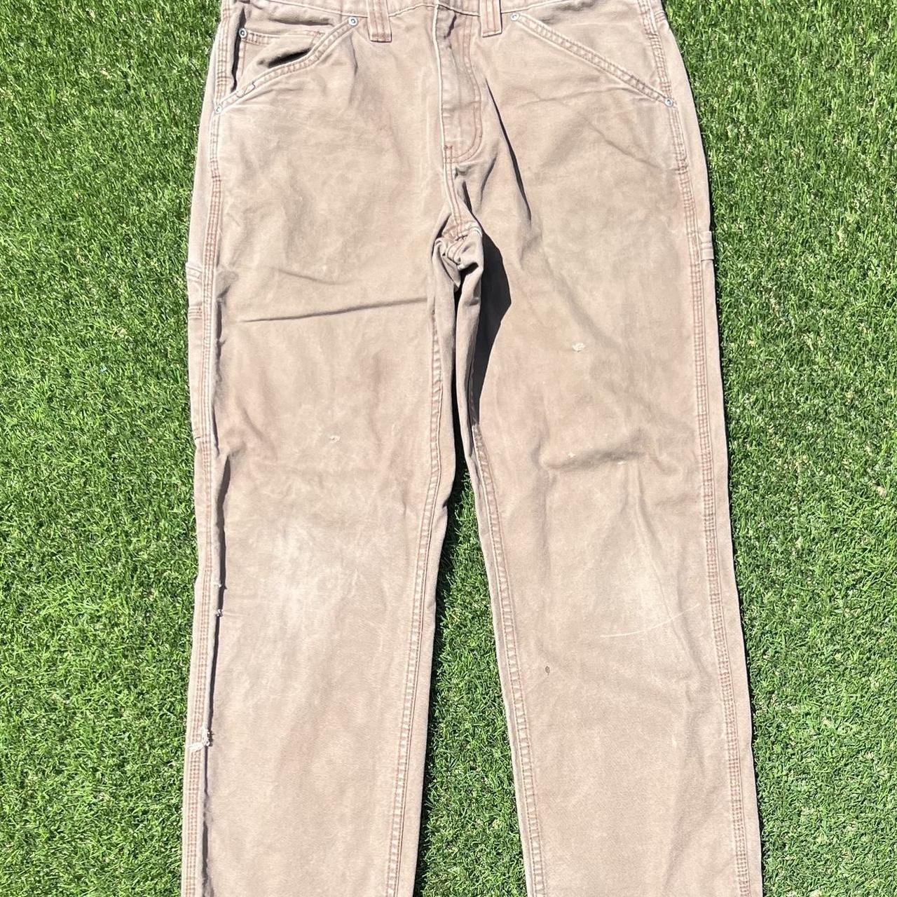 Schmidt Workwear tan carpenter’s | size 33x32 | good... | Depop