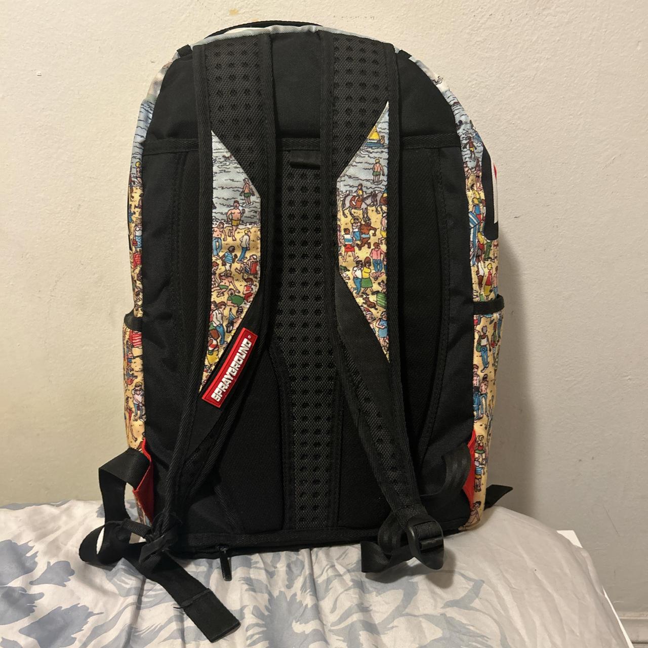 Multi color Sprayground backpack Used - Depop